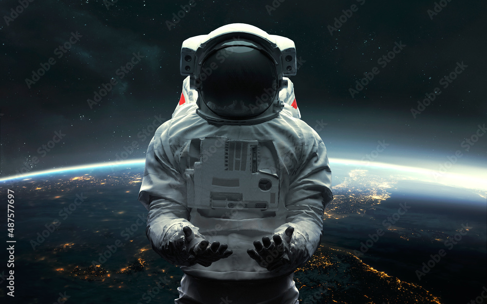 Realistic Astronaut Art