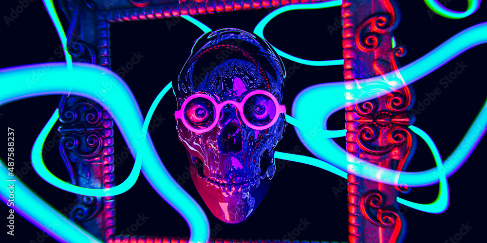 NFT Non-fungible token, crypto art concept with neon text. Sample type ... NFT Non-fungible token, crypto art concept with neon text. Sample type ...