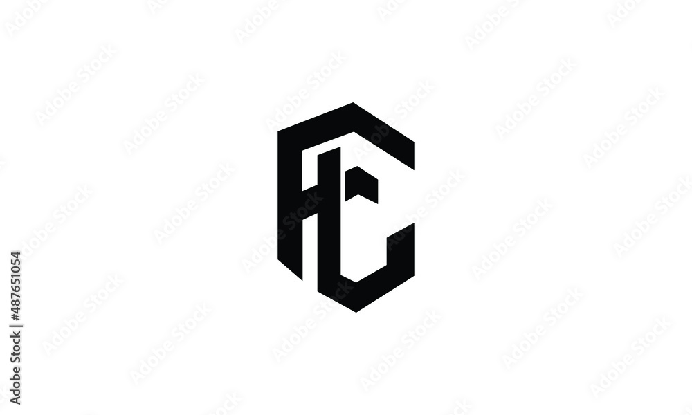 FL logo design template vector illustration Stock Vector | Adobe Stock