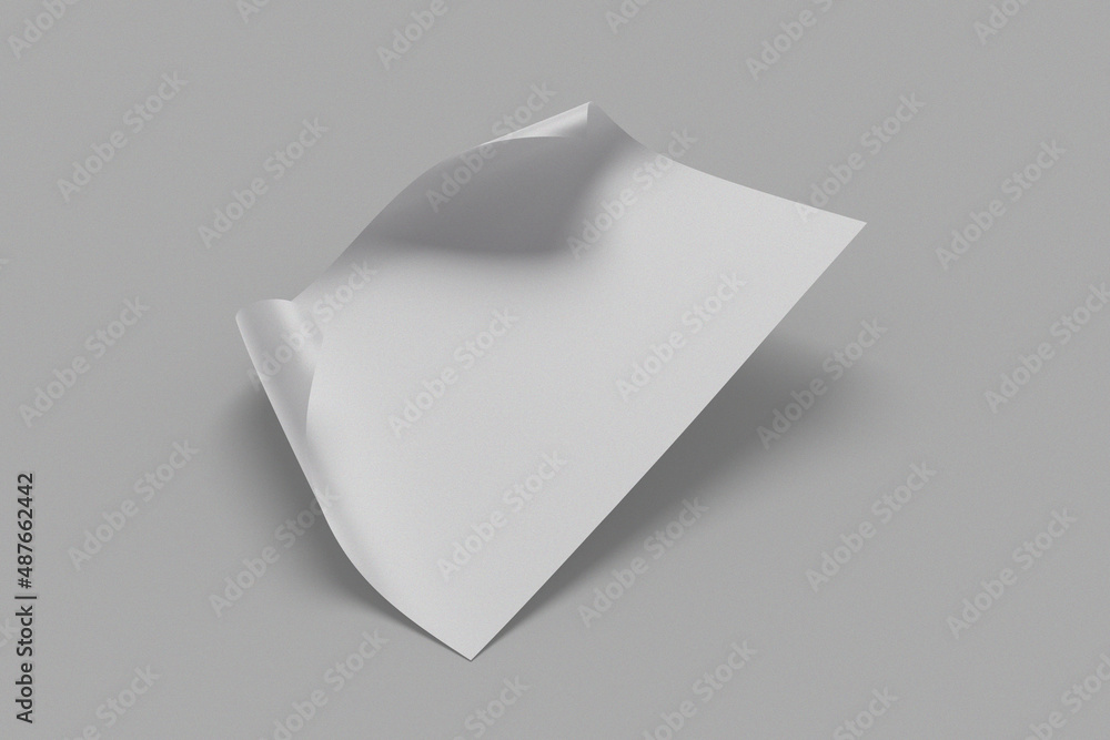 a4 paper, flayer, poster, Letterhead A4 Mockup, Blank Presentation ...