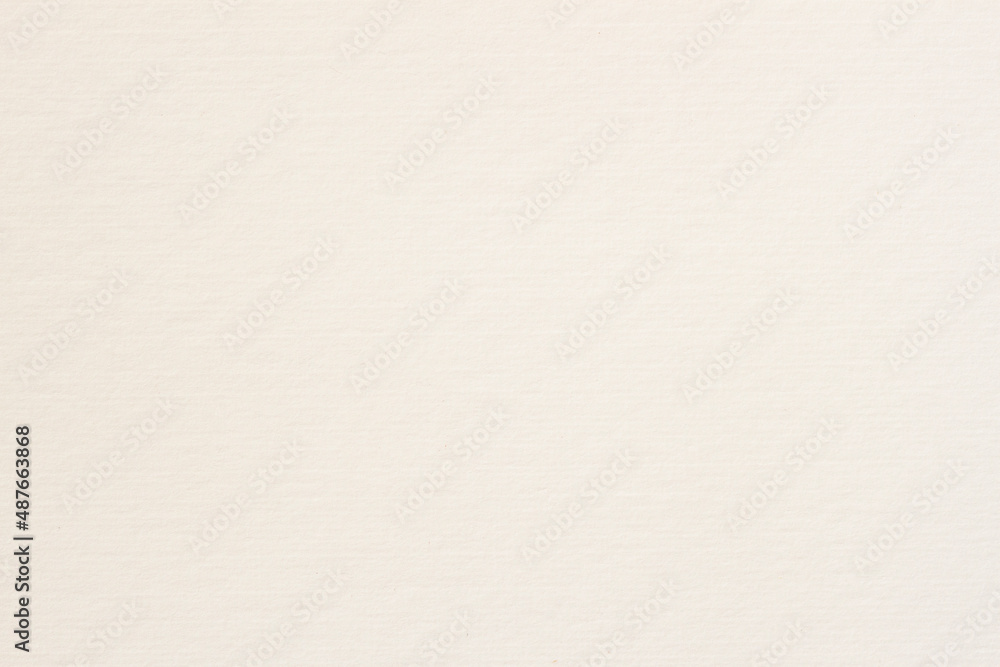 Texture of light cream paper for watercolor and artwork, gentle ...