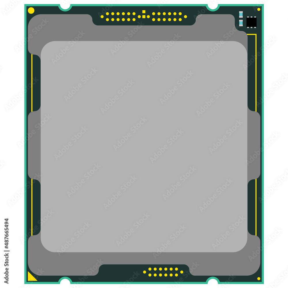 processor cpu intel core chip hardware for computer pc motherboard technology element ...