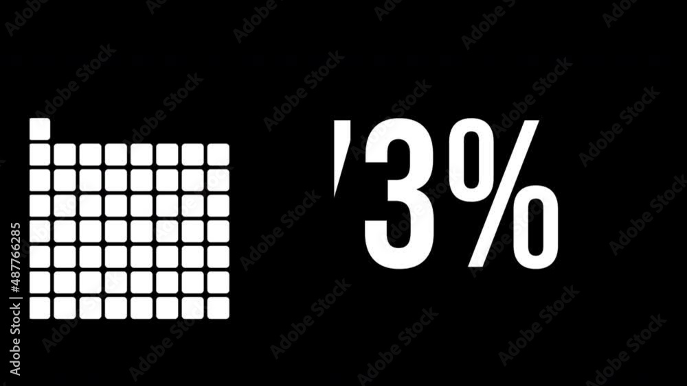 73 percent infographic diagram, seventy-three percentage square ...