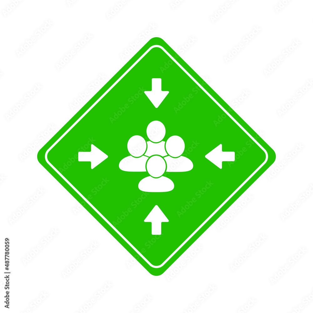 Muster Point sign on white background Stock Vector | Adobe Stock