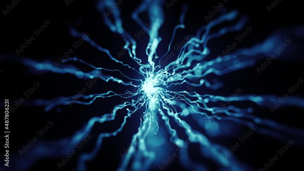 Vidéo Stock Shockwave Particles Opener Background Fx/ 4k animation of ...