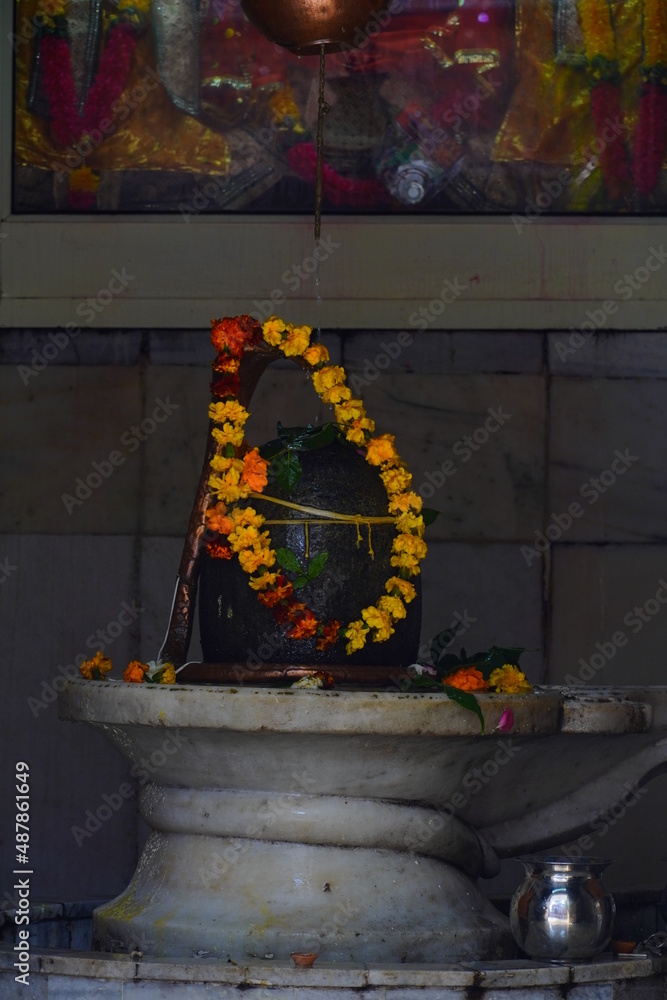 Shivling Hindu God Shiva symbol images Stock Photo | Adobe Stock