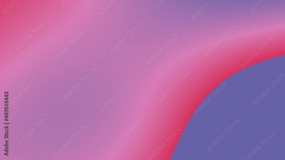 Very peri color gradient animation. Wave and round shapes mix of trendy ...