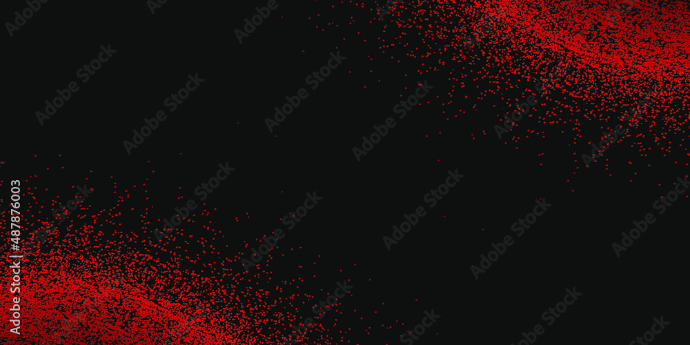 Black background and red dot texture Stock Vector | Adobe Stock
