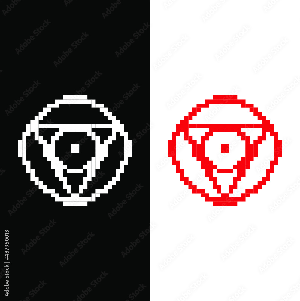 Kimblee's transmutaton circle symbol pixel vector design in Full Metal ...