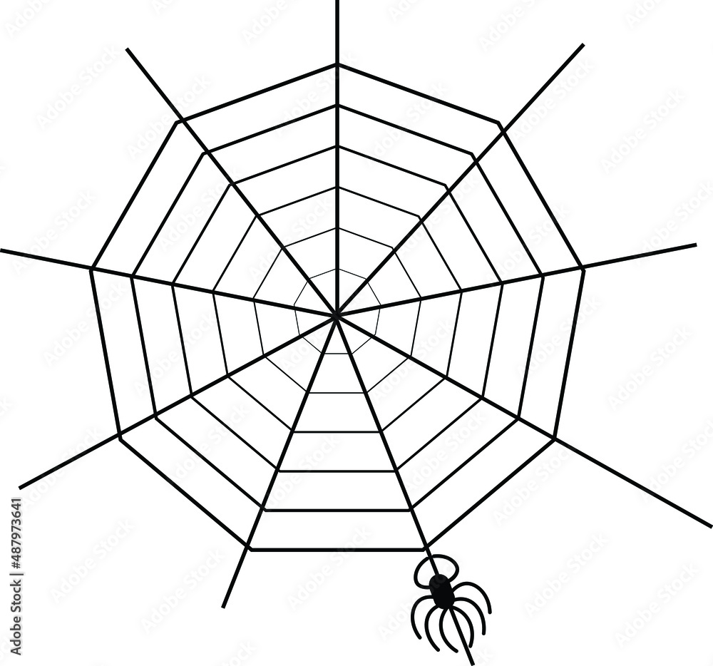 Spiderman Web Template