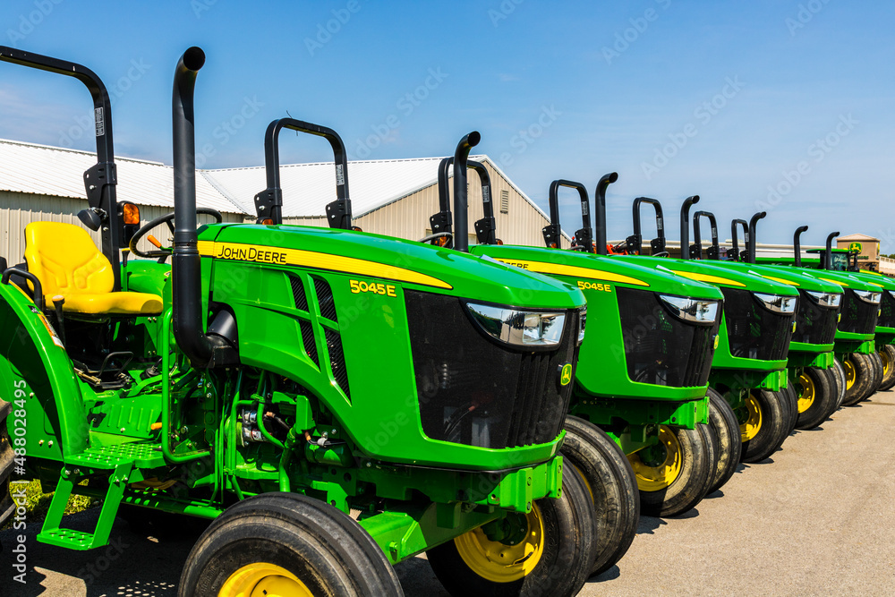 John Deere Dealership. Deere manufactures agricultural, construction ...