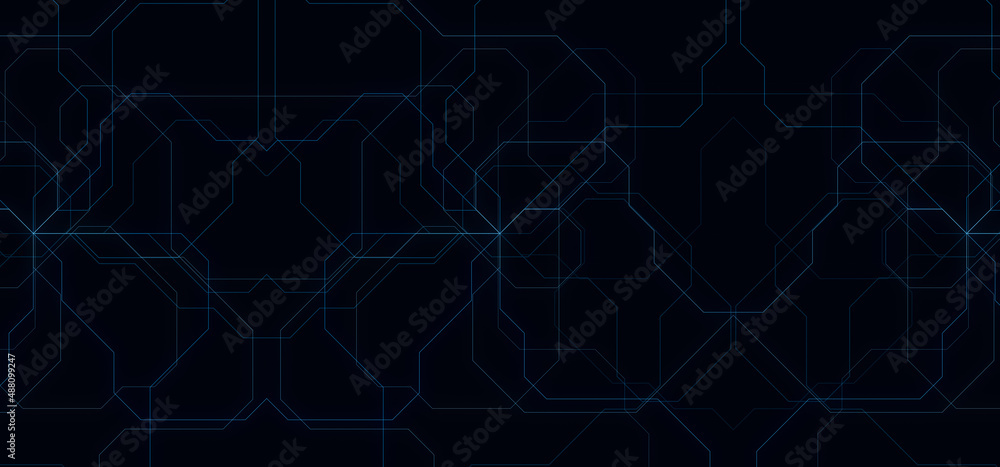 Abstract technology circuit board. Abstract digital background with ...