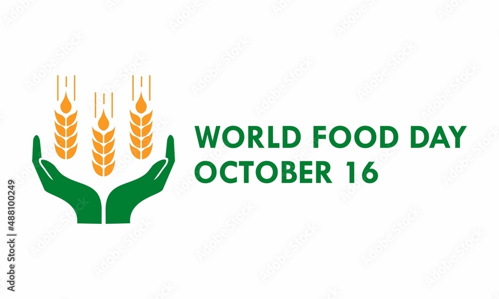 World food day logo template illustration Stock Vector | Adobe Stock