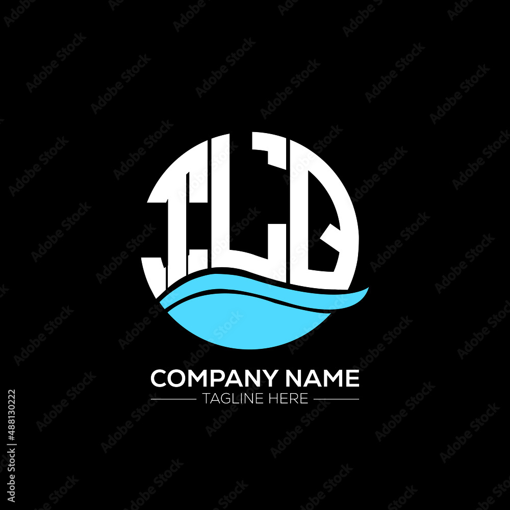 TLQ logo monogram isolated on circle element design template, TLQ ...