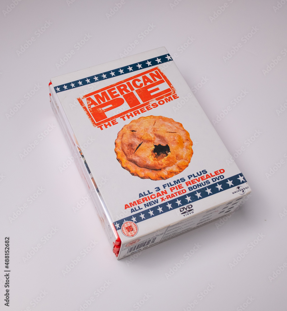 Norwich, Norfolk, UK – February 2022. The complete American Pie DVD ...