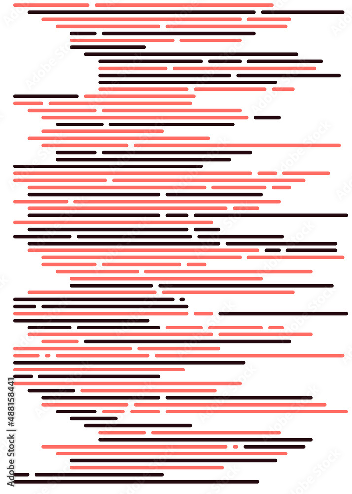 Code on screen vector illustration, flat cartoon coding lines ...