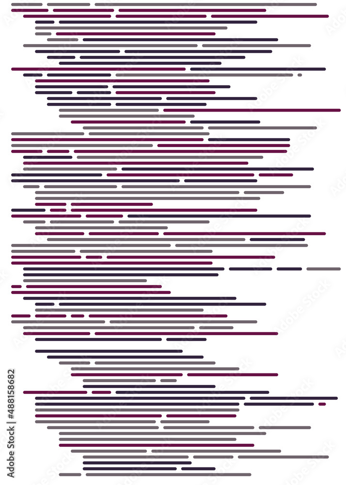 Code on screen vector illustration, flat cartoon coding lines ...