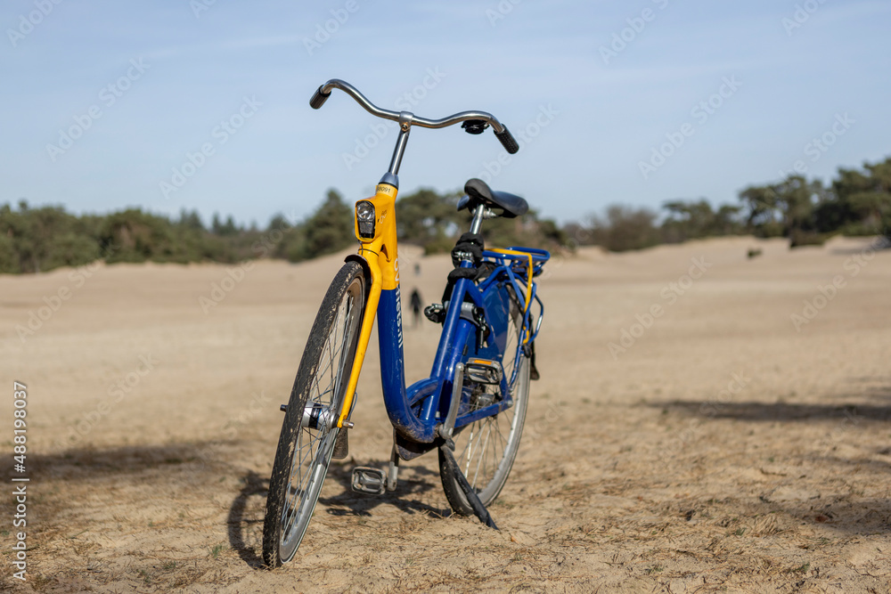 Soest, The Netherlands - February, 2022: Front view of solitary OV ...
