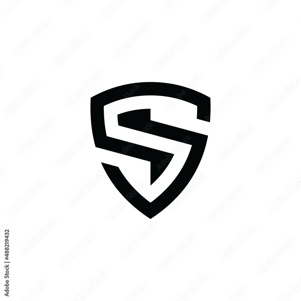 Letter S security logo technology for your company. Stock Vector ...