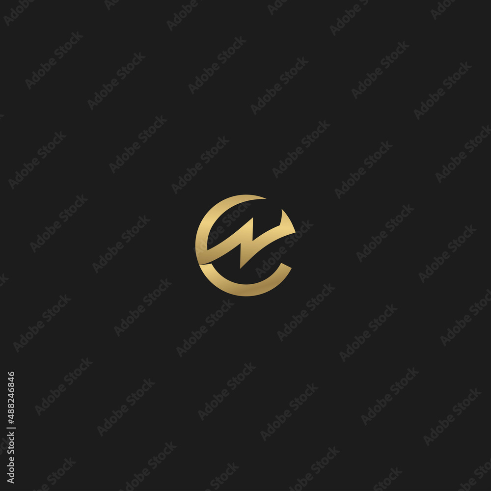 WE, EW initial based alphabet icon logo design Stock Vector | Adobe Stock