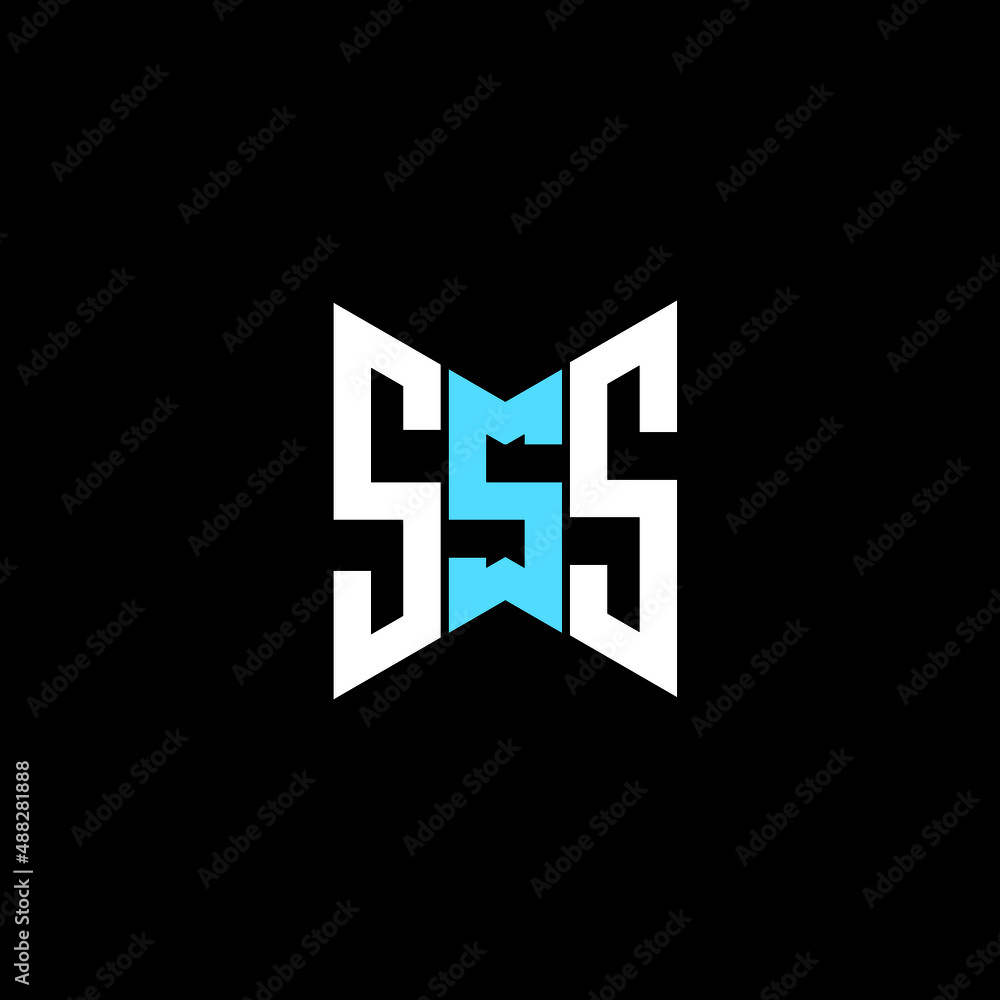 SSS letter logo creative design. SSS unique design Stock Vector | Adobe ...