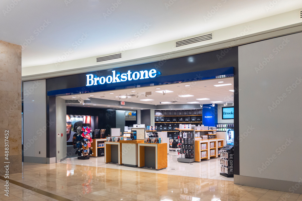 Orlando, Florida - February 9, 2022: Full View of Brookstone Retail ...