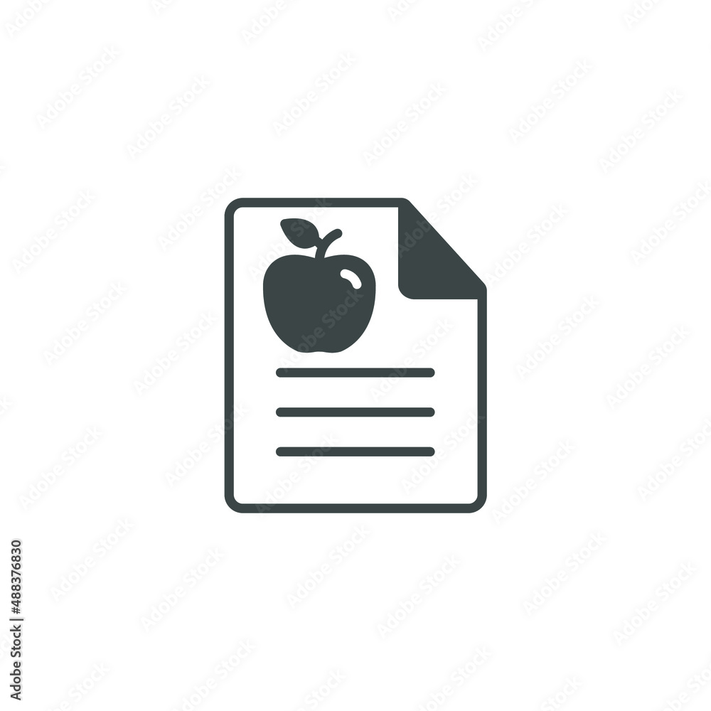 diet icons symbol vector elements for infographic web Stock Vector ...