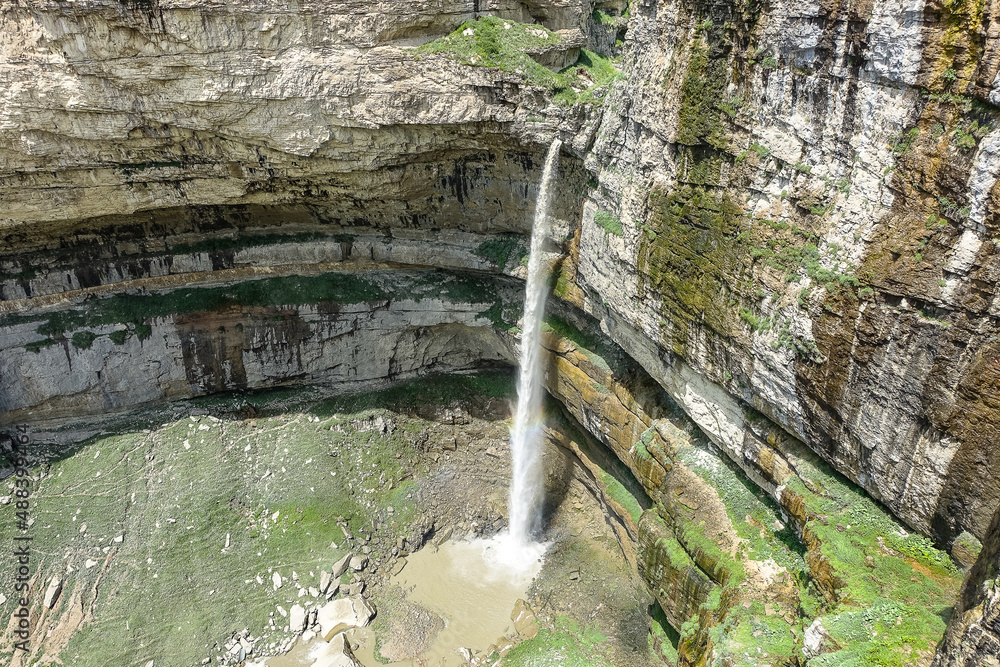 Tobot Waterfall, Khunzakh Waterfalls, natural monument of Dagestan ...