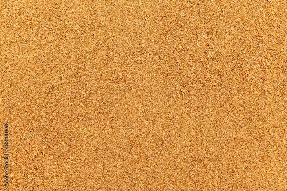 Sand texture. Sandy beach for background. Top view. Natural sand stone ...