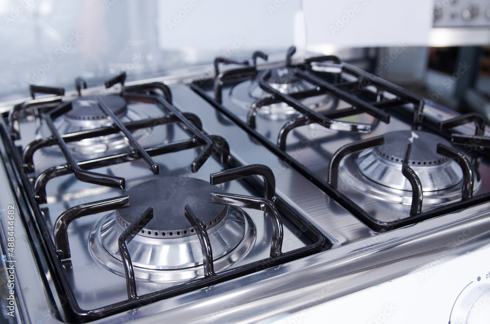 gas stove burner Stock Photo | Adobe Stock