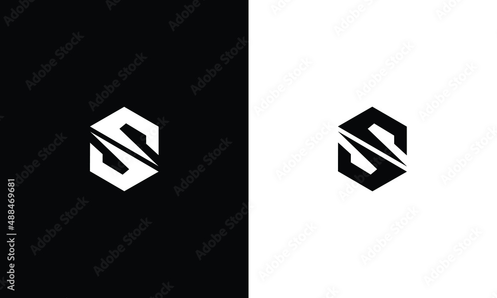 Initial S Letter Logo Design Vector Template. Monogram and Creative ...