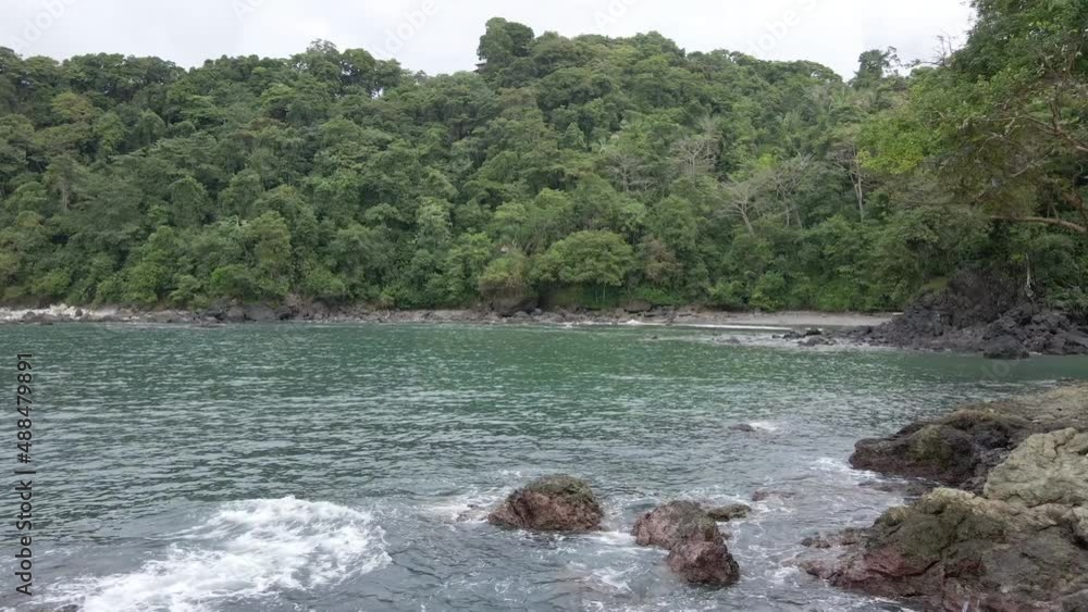 Playa La Vaca, a hidden gem beach near the coastal town of Quepos ...