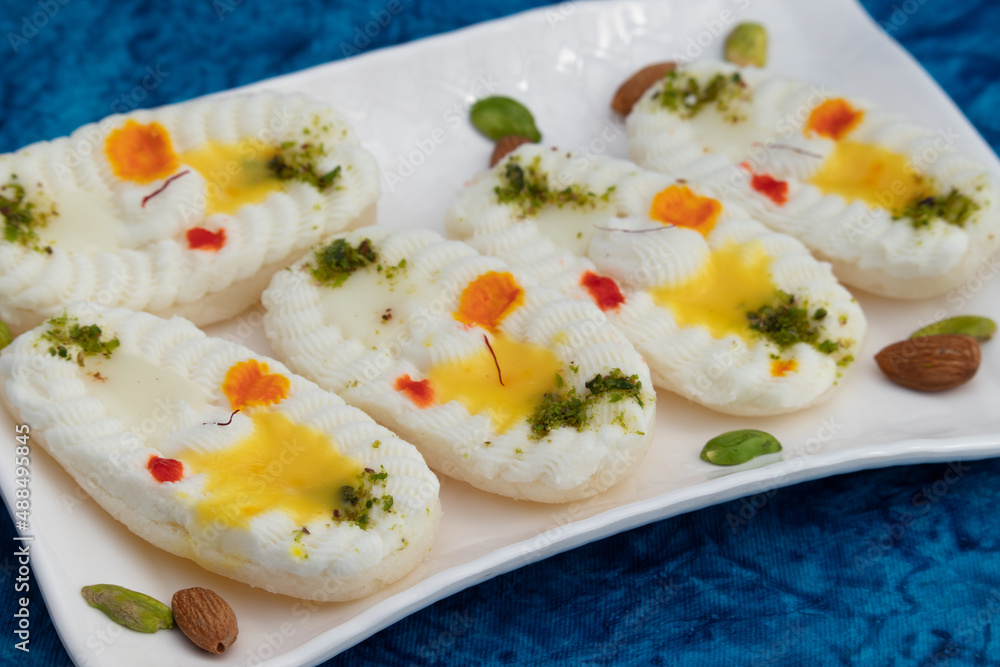 Cham Cham Mithai Also Called Rasgulla Malai Chaap, Chomchom Or ...