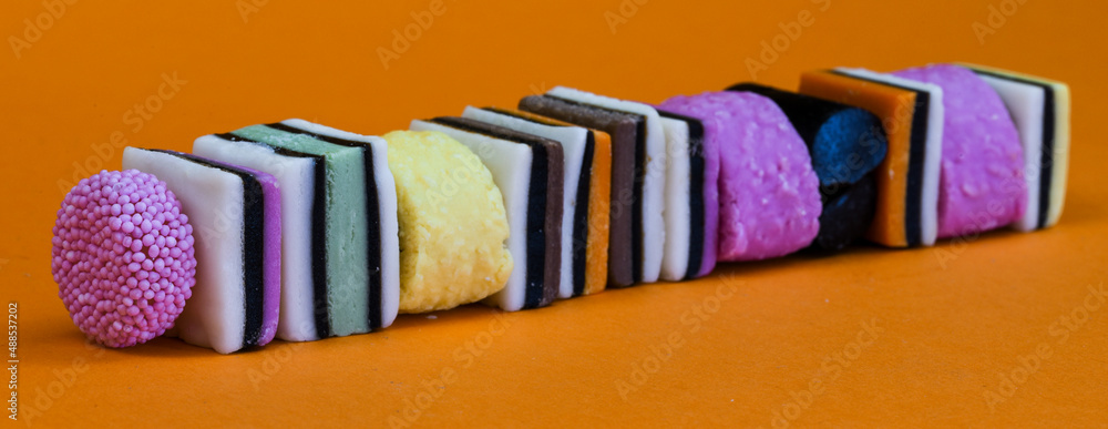 Den Helder, the Netherlands. January 2022. Various types of English ...