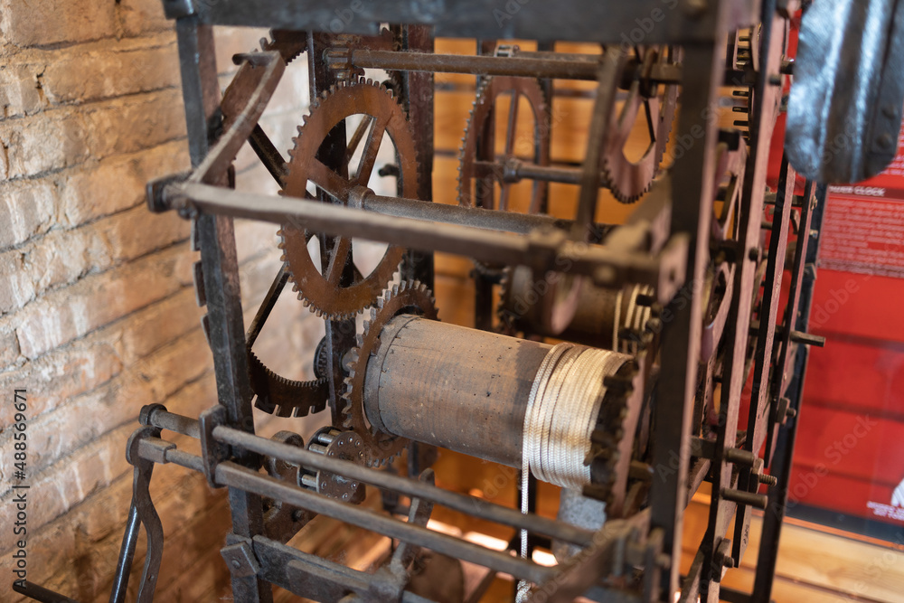 Ancient Circular Iron Mechanisms for the Movement of the Mechanical ...