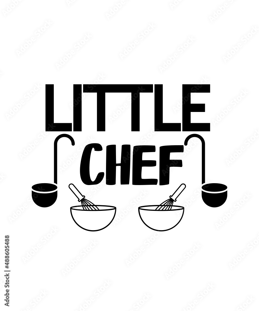 Vetor de Kitchen SVG Bundle, baking svg, cooking svg, chef svg, hand ...