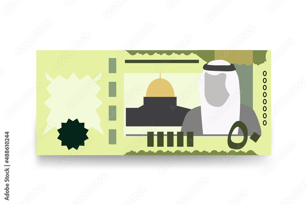 Saudi Riyal Vector Illustration. Saudi Arabia money set bundle ...