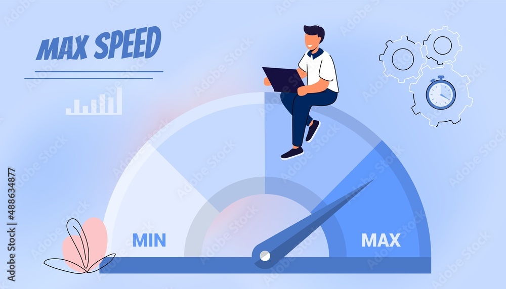Website loading optimization Page speed and SEO Flat vector concept ... Website loading optimization Page speed and SEO Flat vector concept ...
