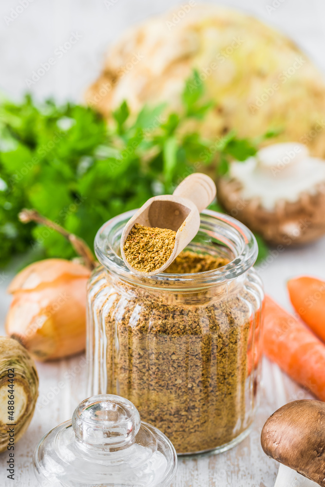 Vegetable Stalk With White