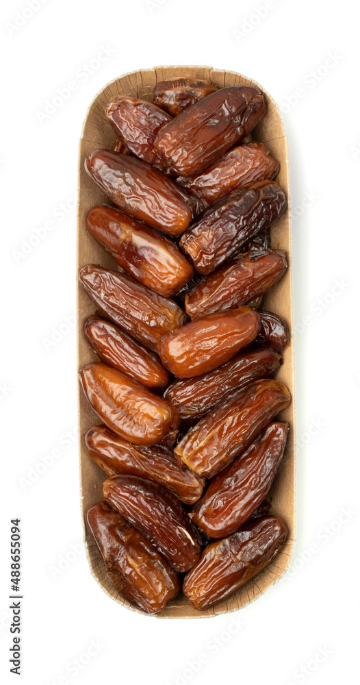 Big Dates Isolated. Date Palm Fruits Stock Photo | Adobe Stock