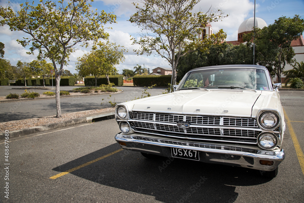 Brisbane, Queensland, Australia - October 17, 2020: Front view of a ...