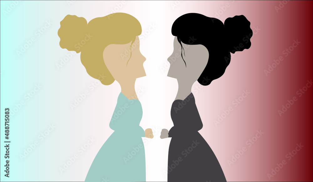 Light and shadow Stock Vector | Adobe Stock