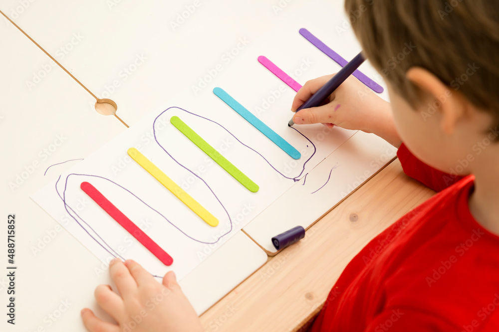 Logical tasks for the preschool class. Child employment, fine motor ...