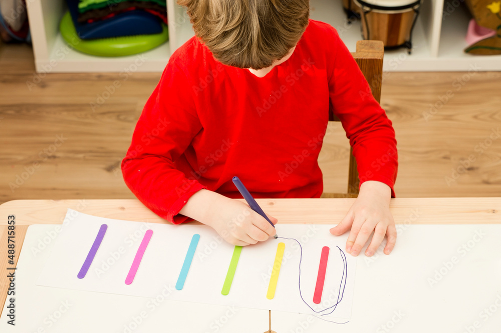 Logical tasks for the preschool class. Child employment, fine motor ...