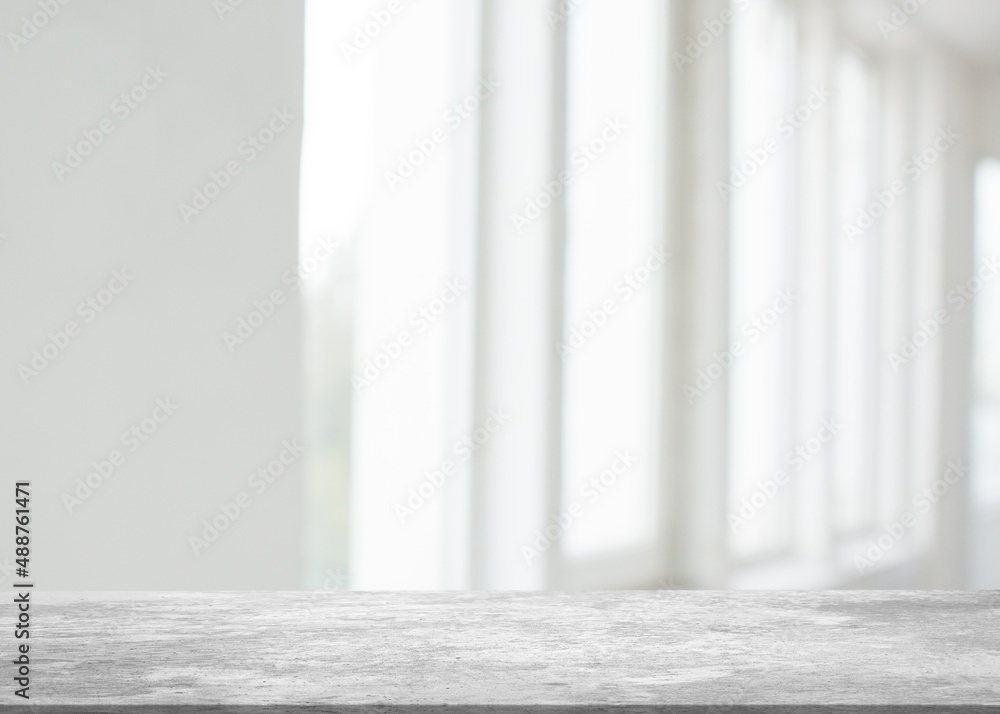Marble table with window background for mockup product display Stock ...