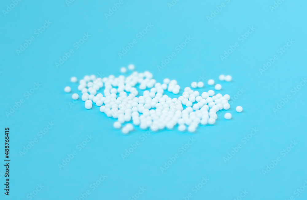 Homeopathy Ecomedicine concept - classic homeopathic white granules ...