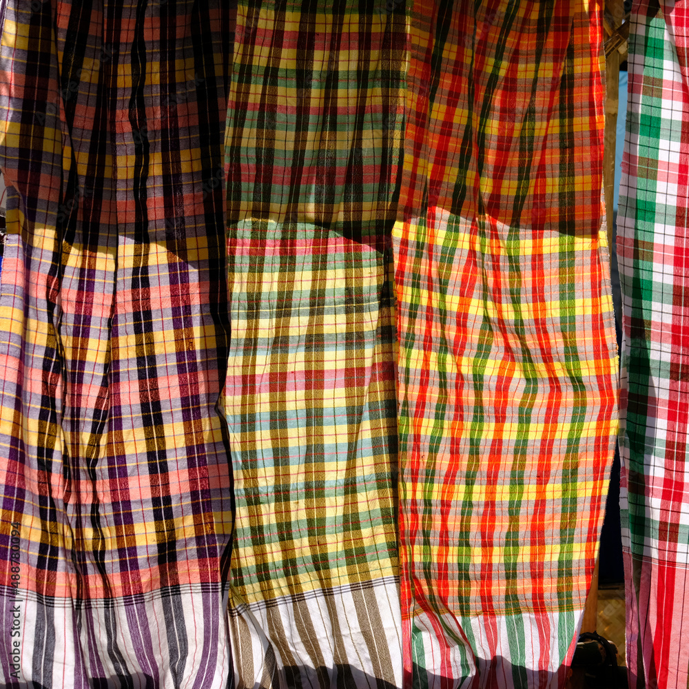 tradition color and color of cloth Stock Photo | Adobe Stock
