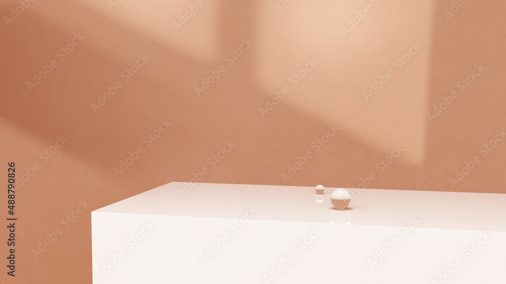 Product background using 3D rendering and geometry. background for ...