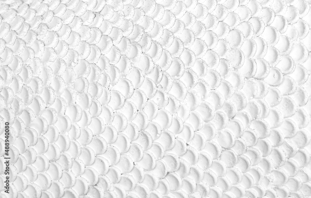 Abstract Art seamless patterns of serpent scale skin in temple white ...