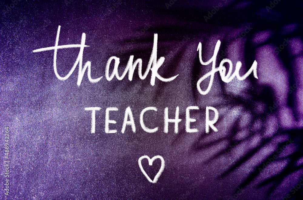 Thank You Teacher school background. Teacher appreciation week and ...